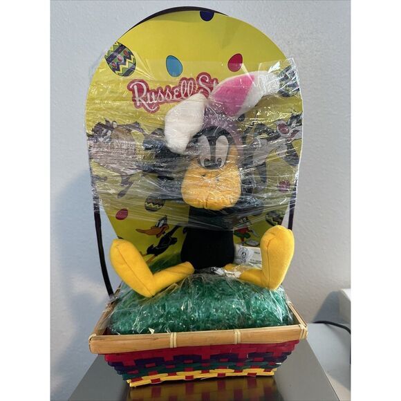 Art | Vintage Russell Stover Looney Toons Daffy Duck Easter Basket ...